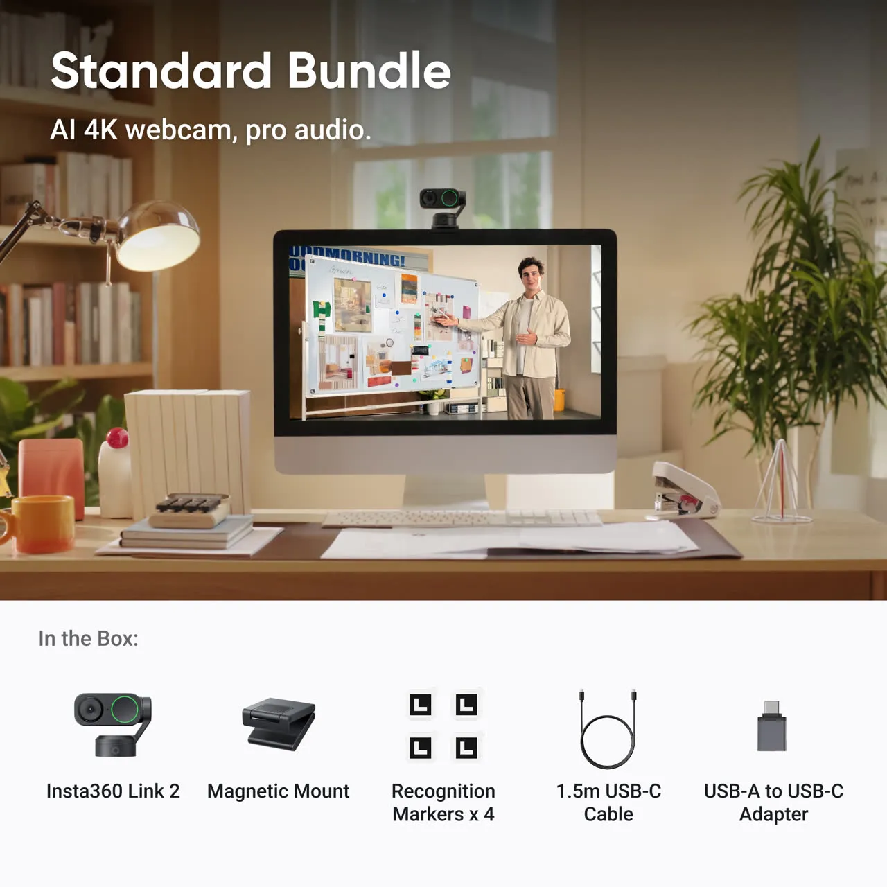 Buy Insta360 Link 2 & Link 2C - AI 4K Webcams - Insta360 Store