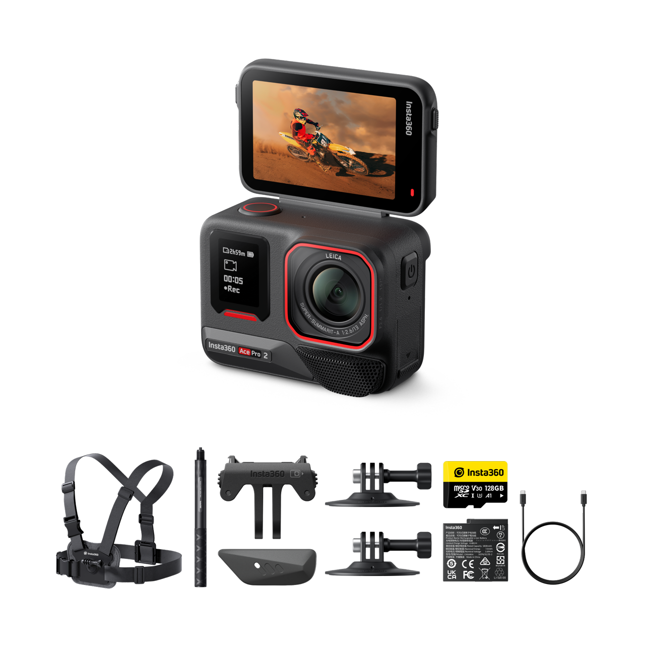 購買 Ace Pro 2 - 8K AI 運動相機 - Insta360 官方商城