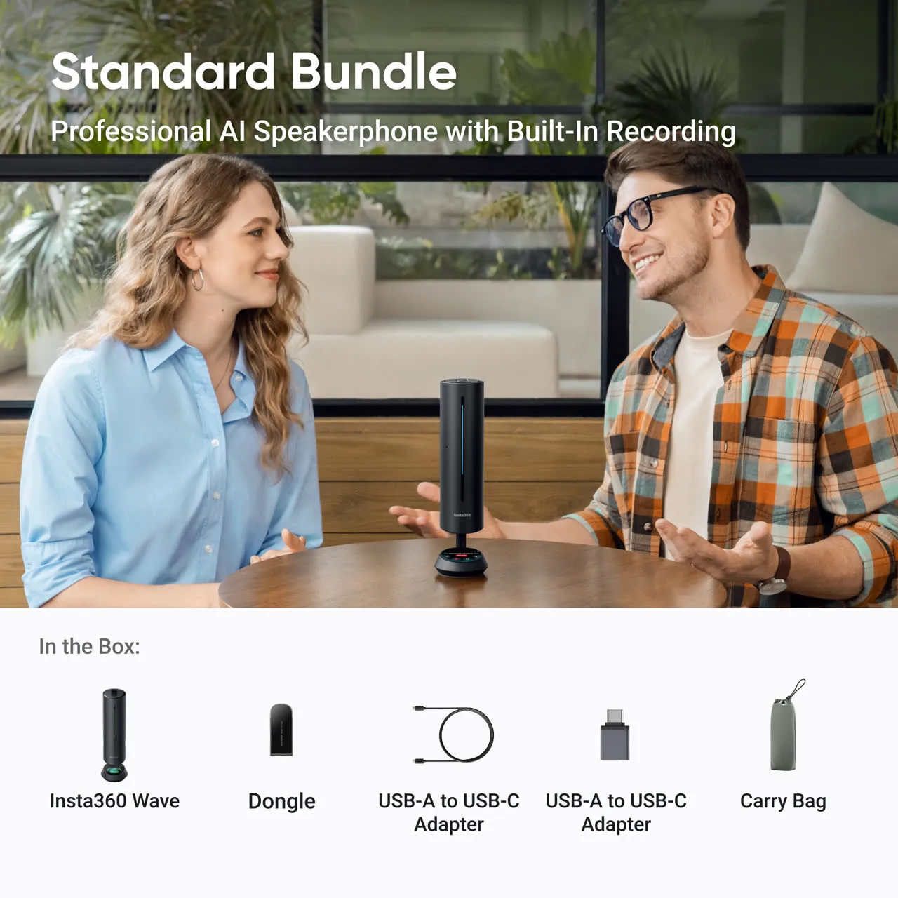 Buy Insta360 Wave - AI Speakerphone - Insta360 Store