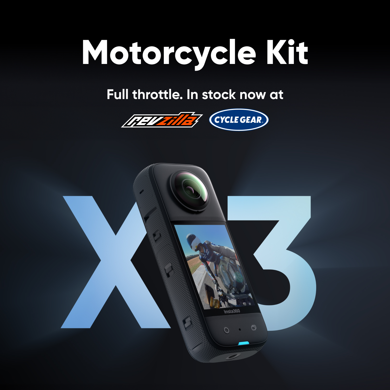 Insta360 Partners with Comoto: X3 Motorcycle Kit Now at RevZilla and ...