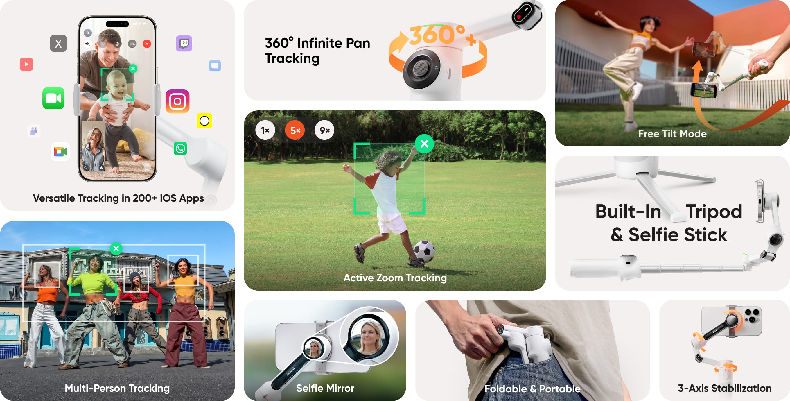Insta360 Flow 2 Pro – Ultimate AI Tracking Smartphone Stabilizer