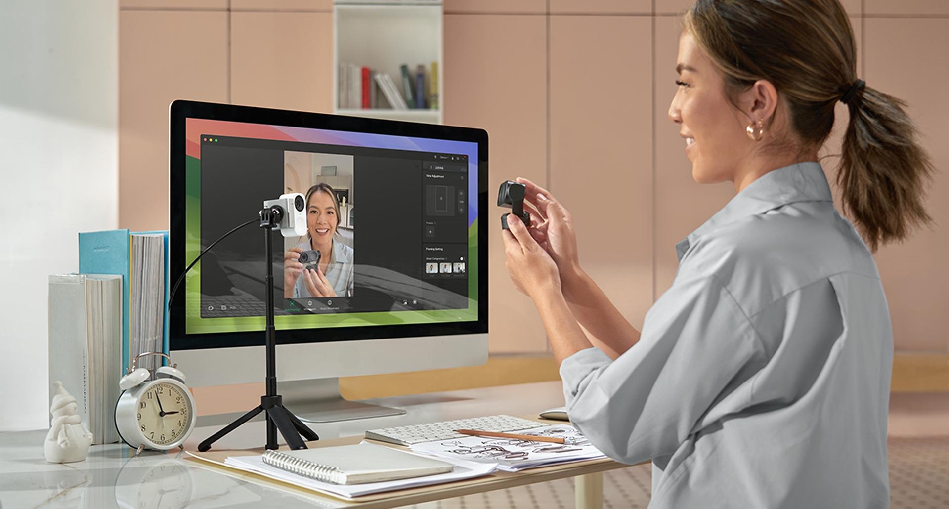 影石Insta360 Link 2 & Link 2C - AI 智能 4K 直播网络摄像头