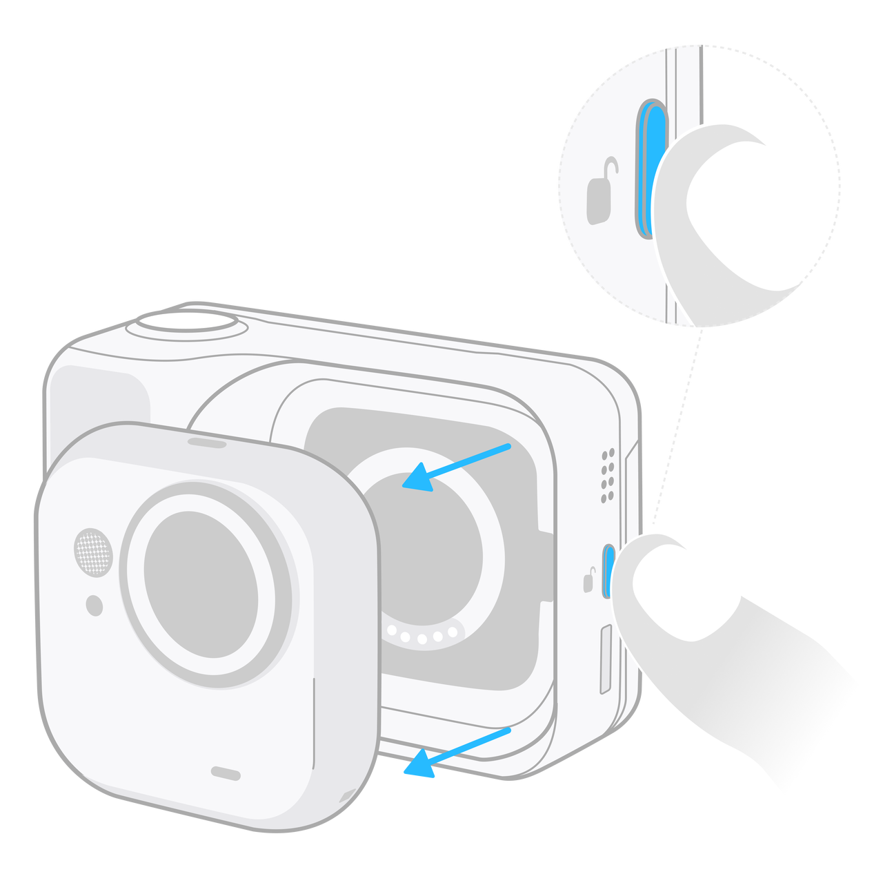 Insta360 goultra Camera Tutorial-Powering On