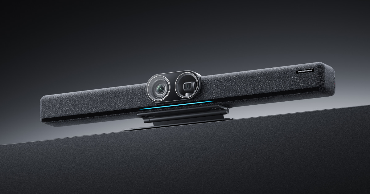 Buy Insta360 Connect - The Dual-4K Camera AI Video Bar