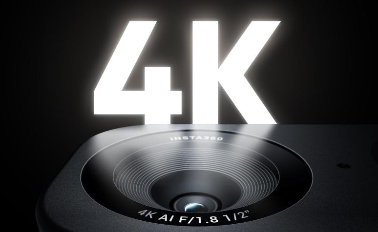 Insta360 Link 2 e Link 2C - Webcam 4K con qualità audio superiore.