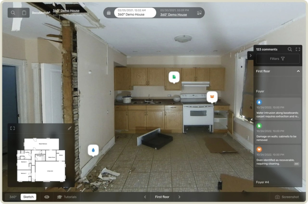 How Insta360 & DocuSketch Integration Redefines Restoration Workflow ...