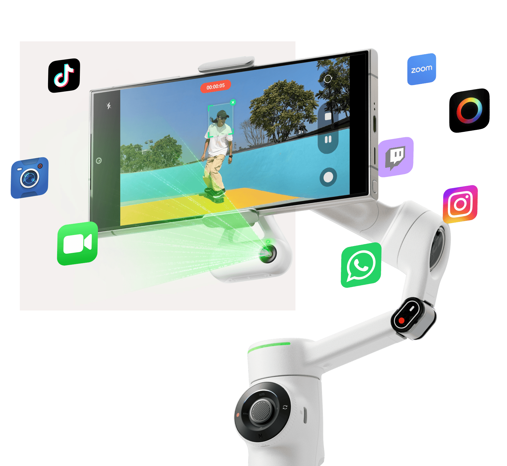 Insta360 Flow 2 Pro – Ultimate AI Tracking Smartphone Stabilizer