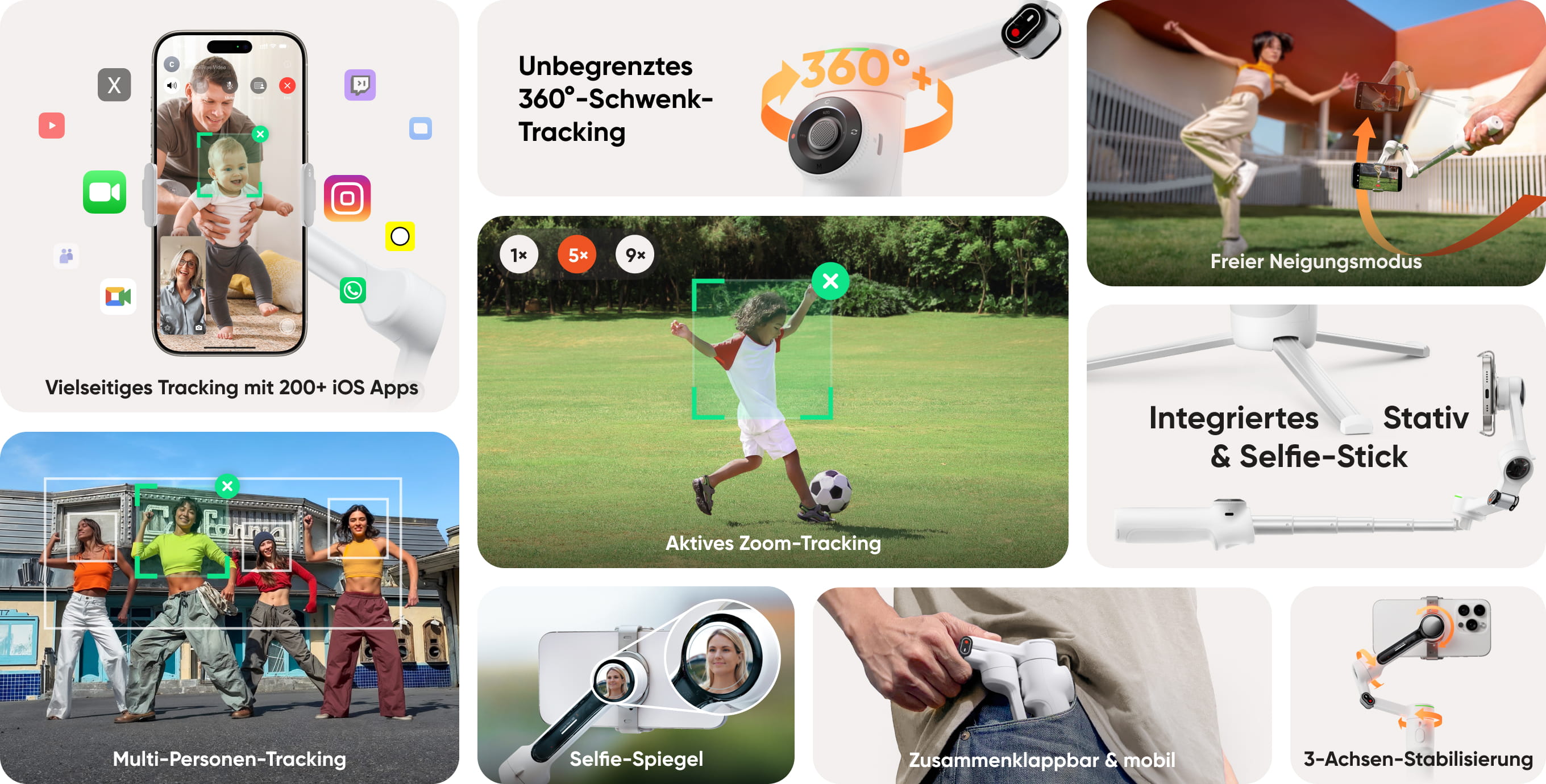 Insta360 Flow 2 Pro - Ultimativer KI-Tracking-Smartphone-Stabilisator