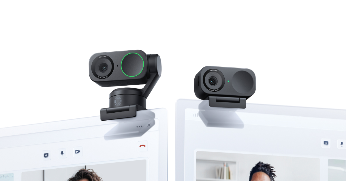 Holiday Sale - Insta360 Link 2 & Link 2C - AI 4K Webcams
