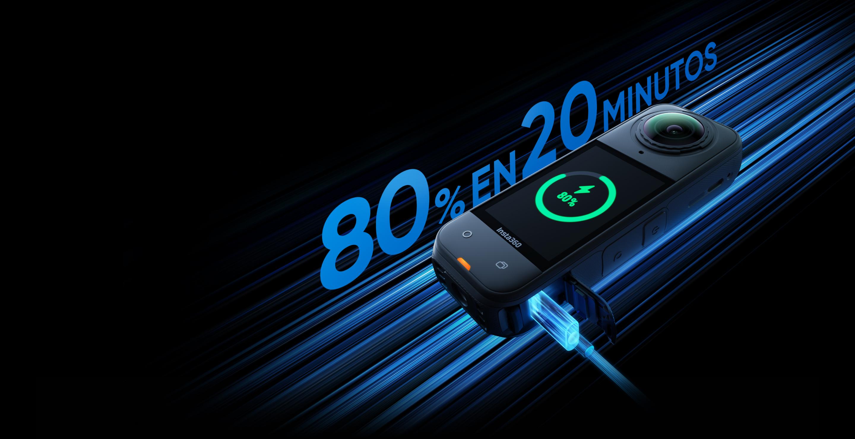 Insta360 X5 - Cámara de acción 8K 360º insignia, top con cualquier luz