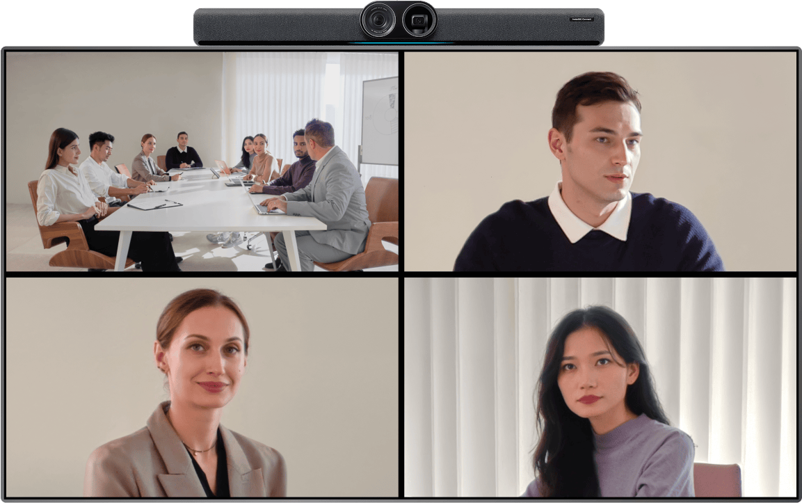 Insta360 Connect - The Dual-4K Camera AI Video Bar
