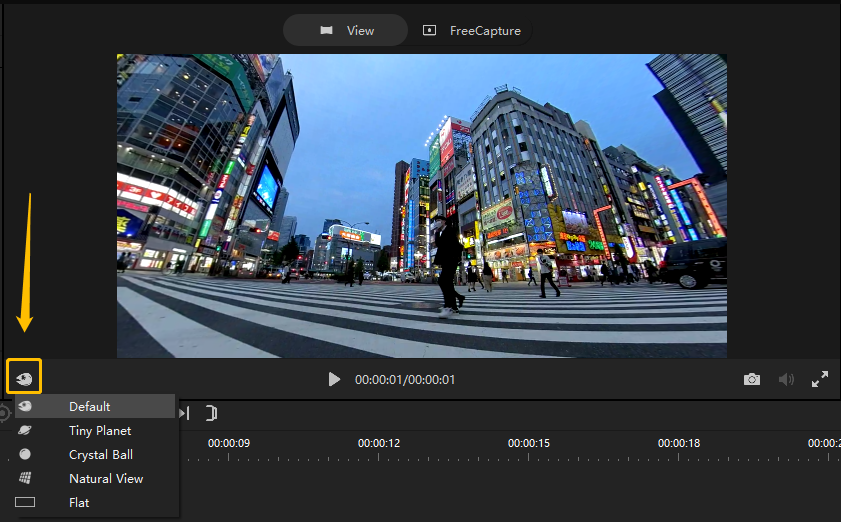 Insta360 oner Studio Tutorial-Import footage