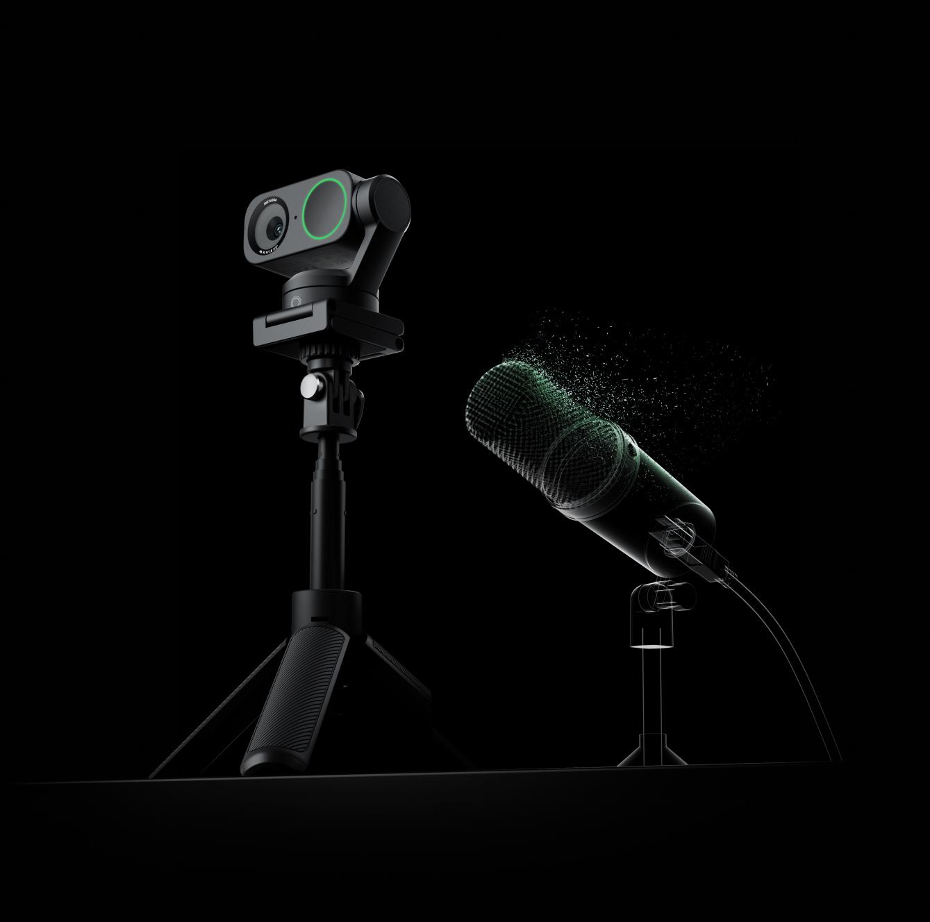 Insta360 Link 2 & Link 2C - AI 4K直播網路攝影機，頂級音質