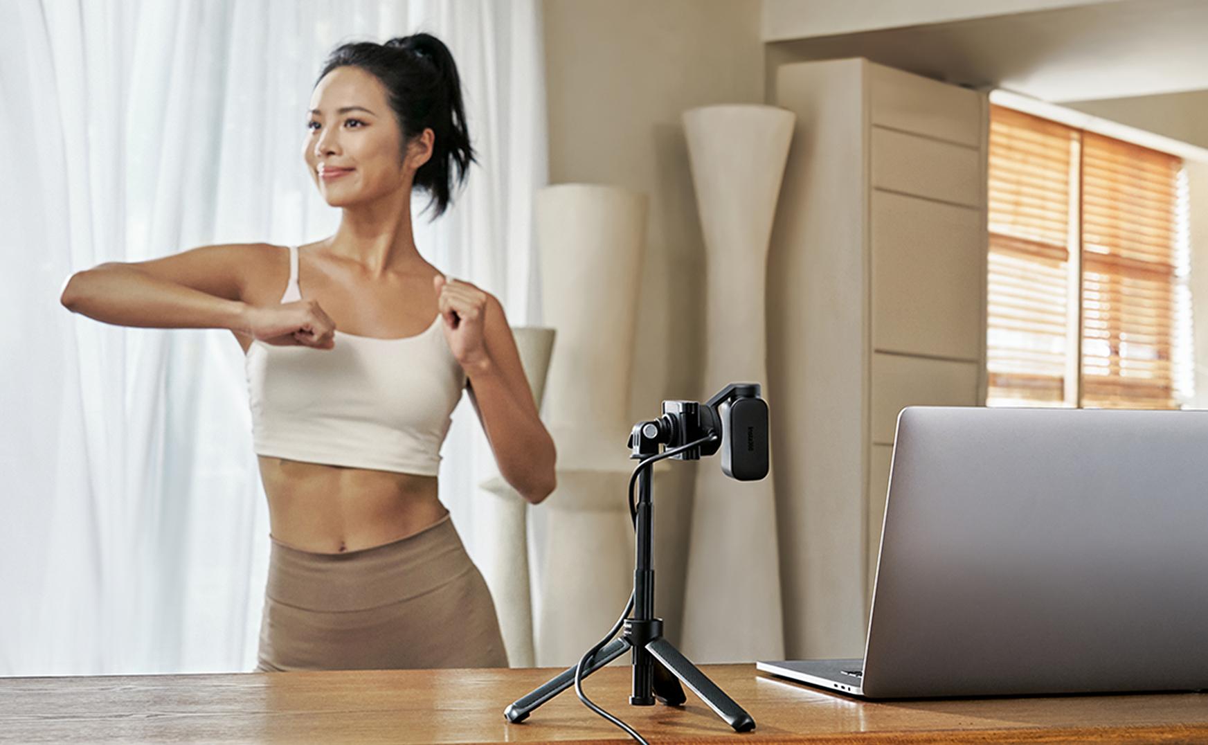 Insta360 Link 2 & Link 2C - Cámaras web 4K con audio superior