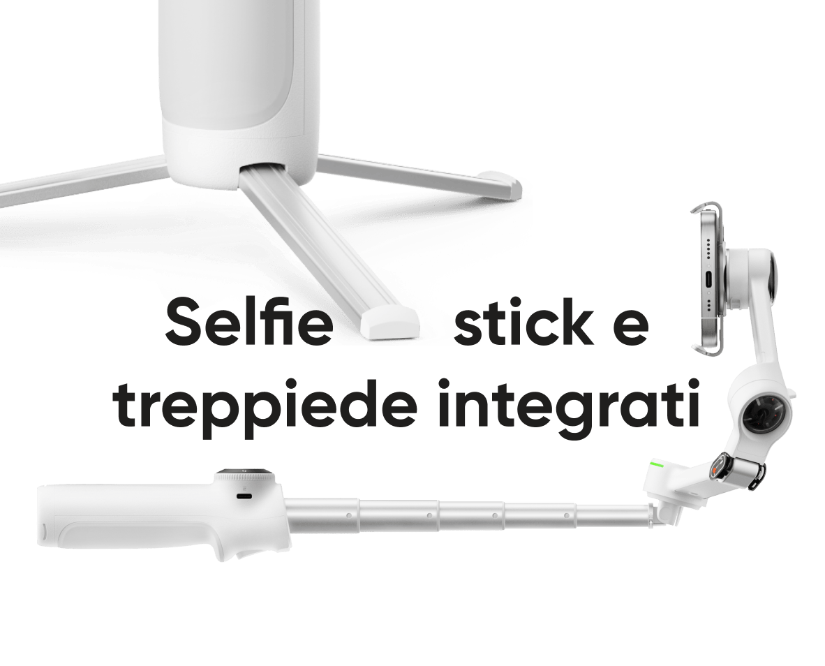 Serie Flow 2 Insta360 - Il tuo regista IA tascabile