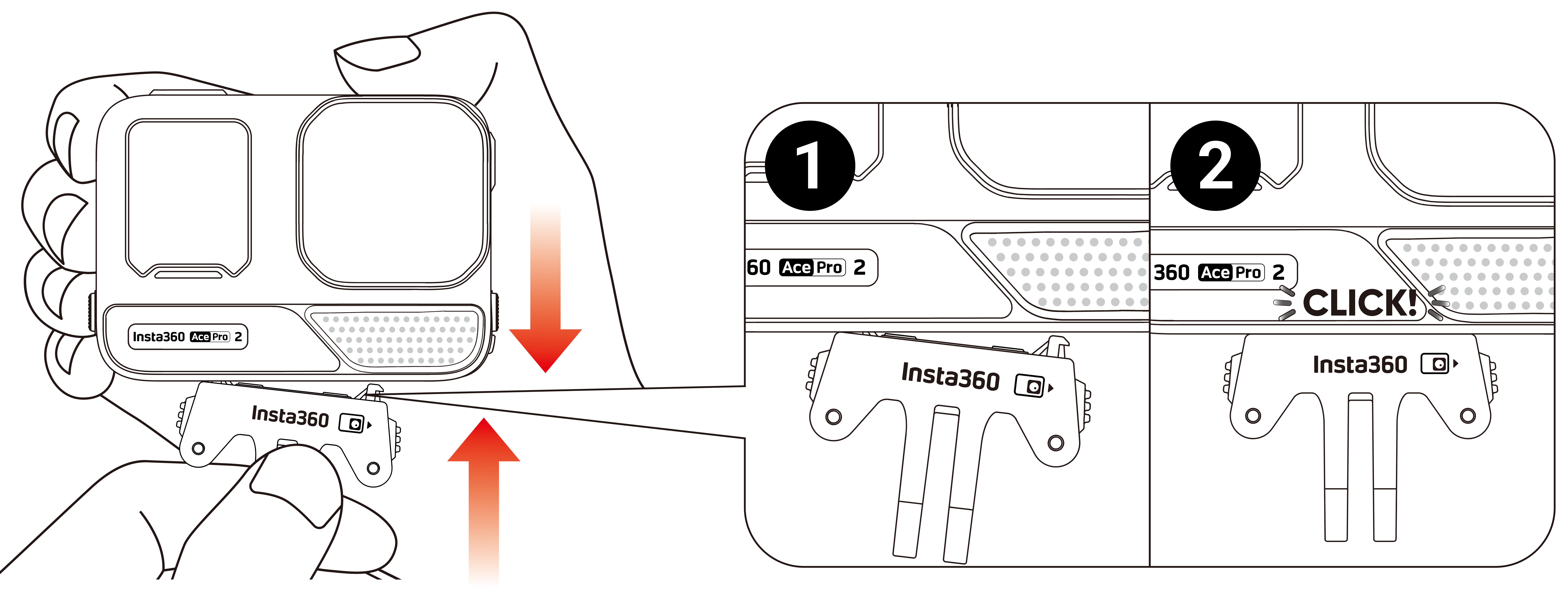 Insta360 acepro2 Camera Tutorial-Standard Accessories