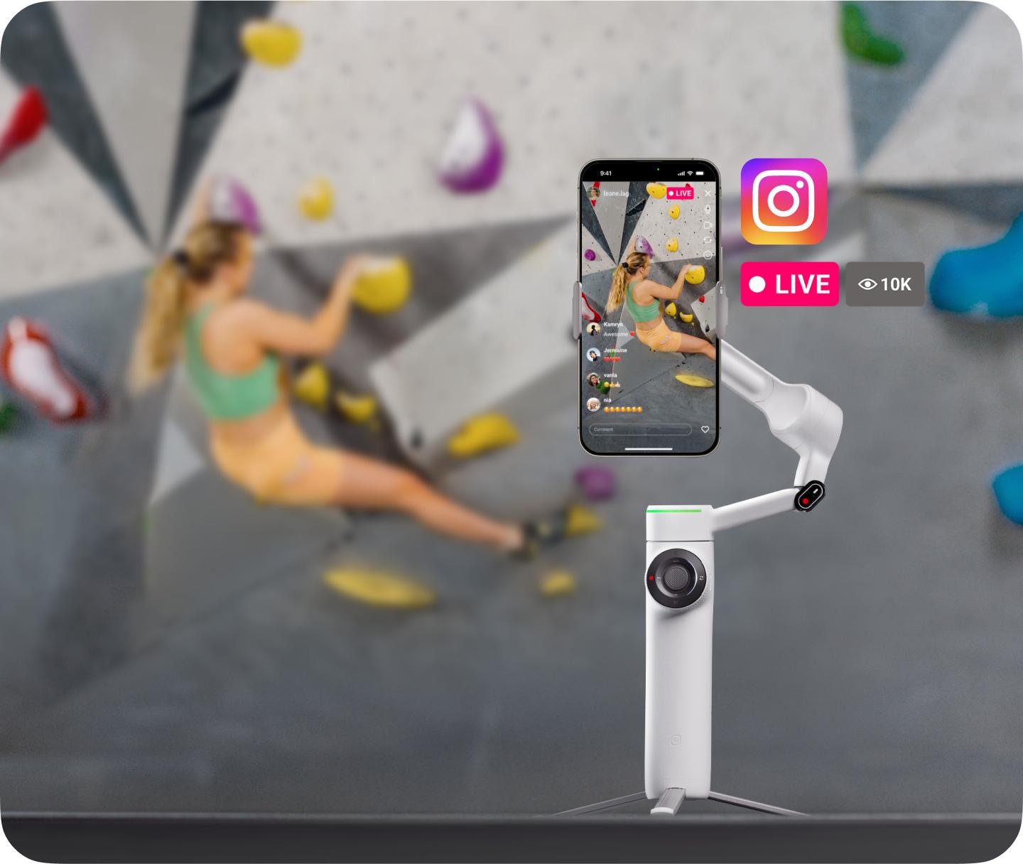 Serie Flow 2 Insta360 - Il tuo regista IA tascabile