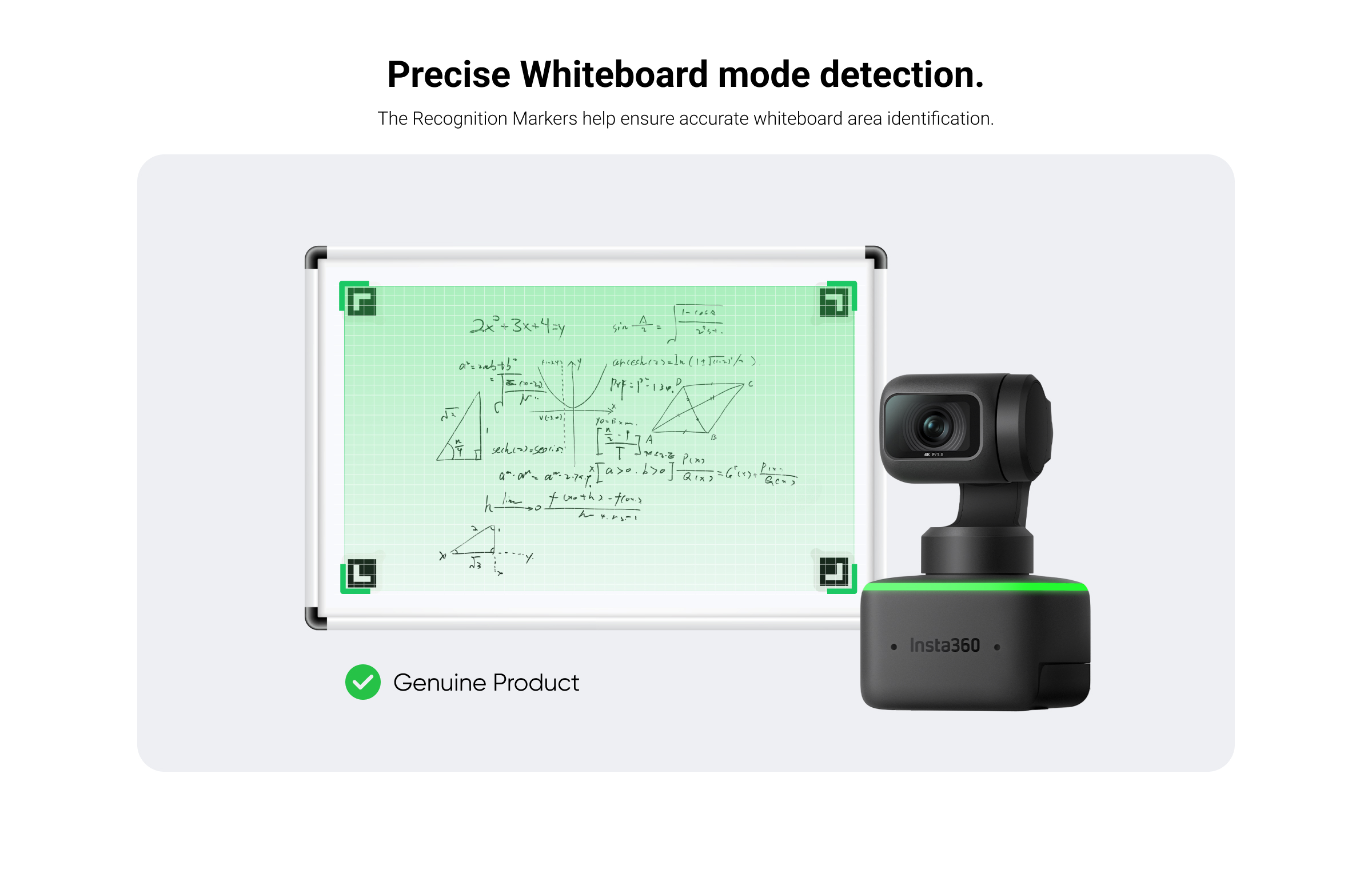 Buy Link Recognition Marker - Whiteboard Marker Stickers - Insta360